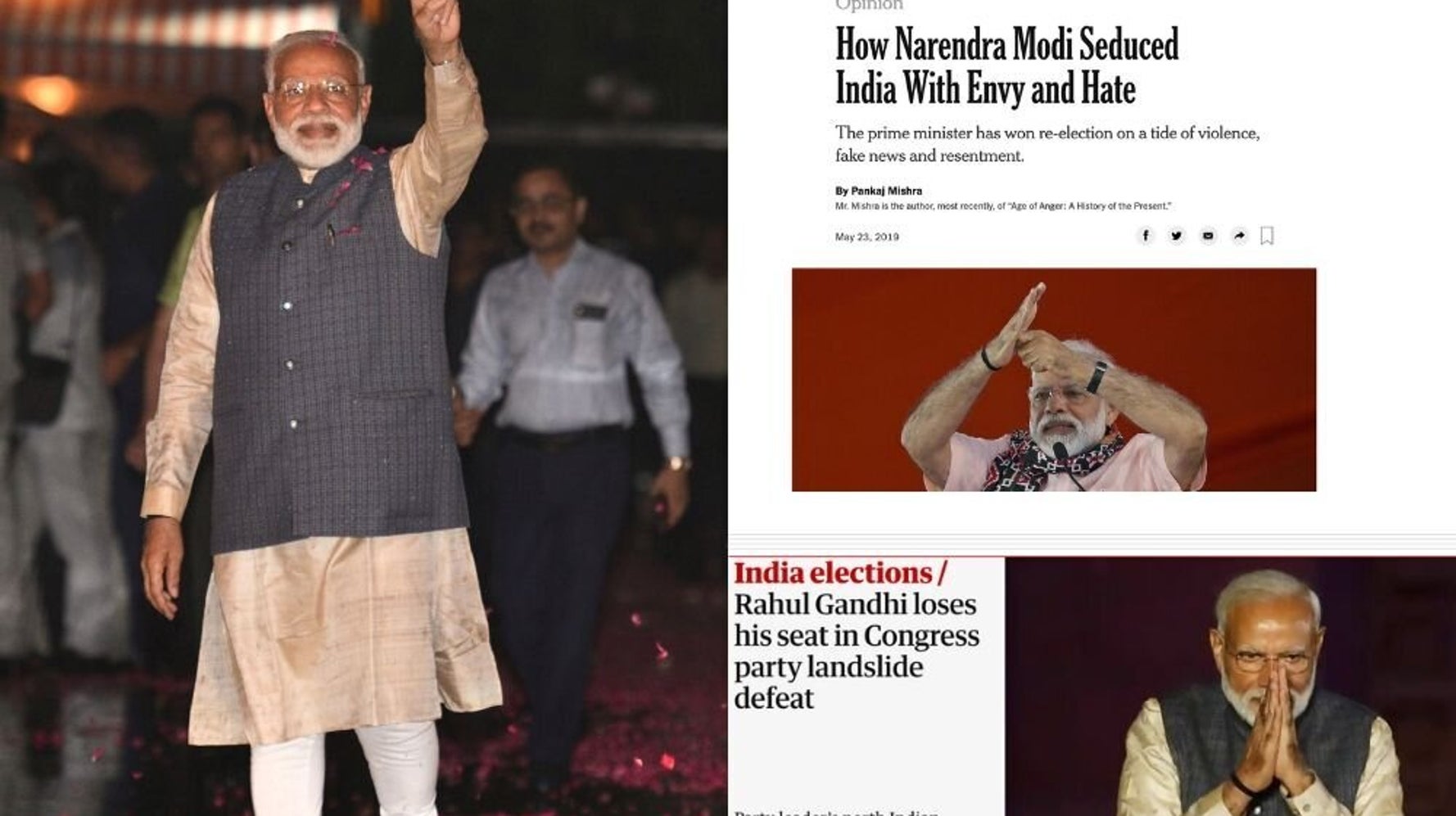 'Bad For India’s Soul': How Foreign Media Reacted To Modi's Landslide ...