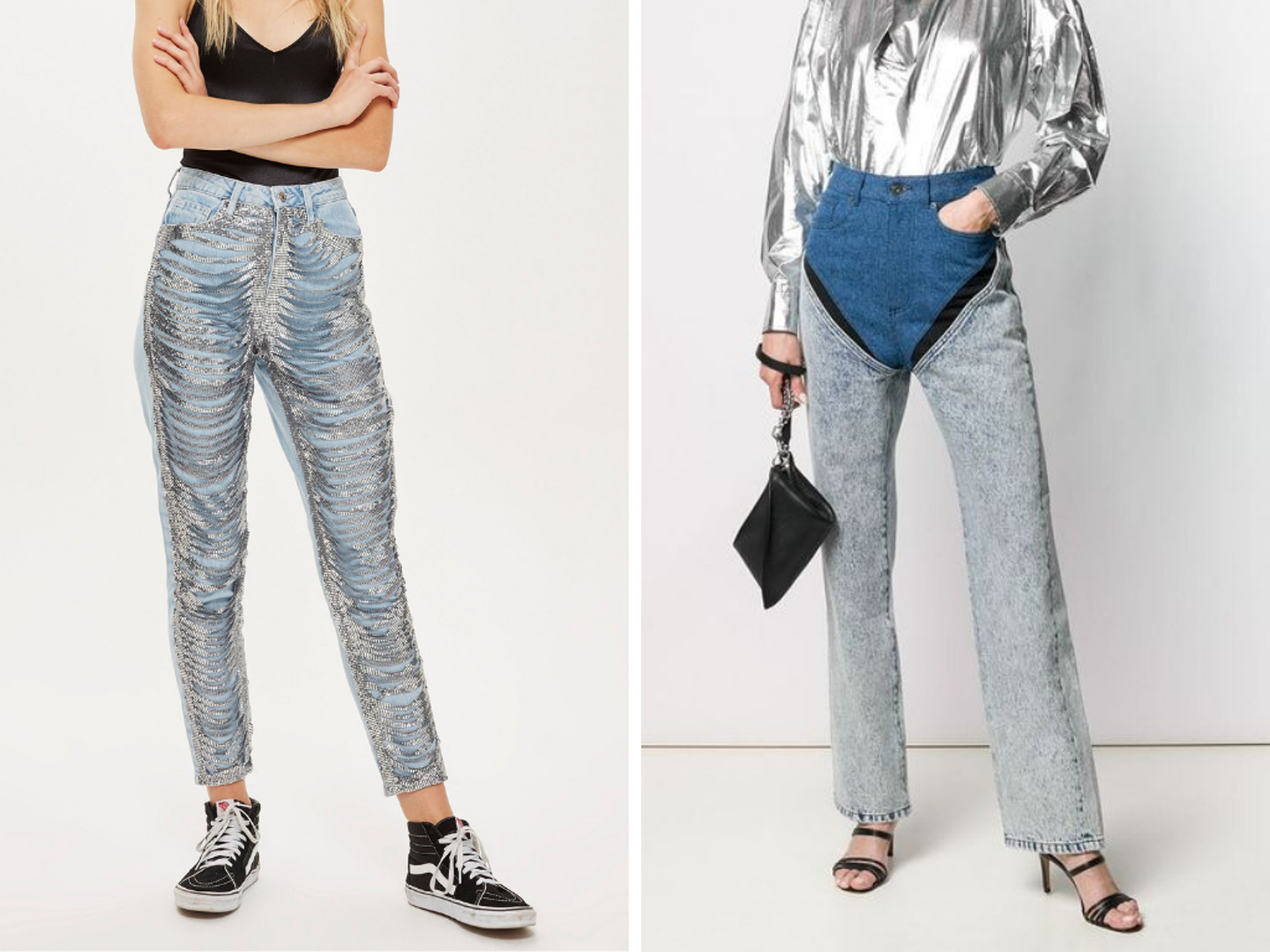 How To Wear The 'Weird Jeans' You Keep Seeing All Over The Internet ...