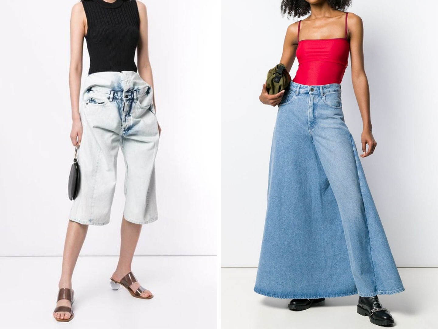 How To Wear The 'Weird Jeans' You Keep Seeing All Over The Internet ...