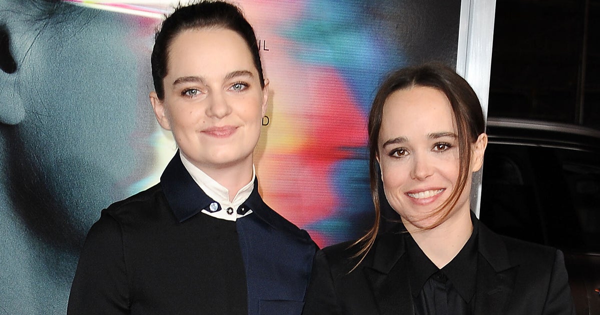 Ellen Page And Wife Emma Portner Go Artfully Topless To Celebrate Pride ...
