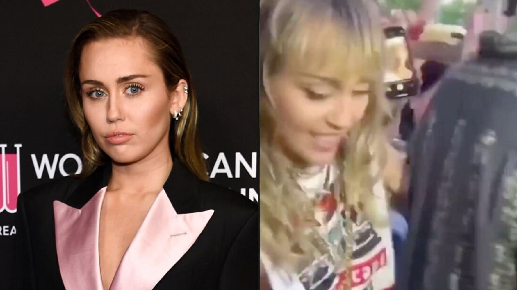Miley Cyrus Forcibly Kissed And Groped By Fan In Scary Video | HuffPost ...