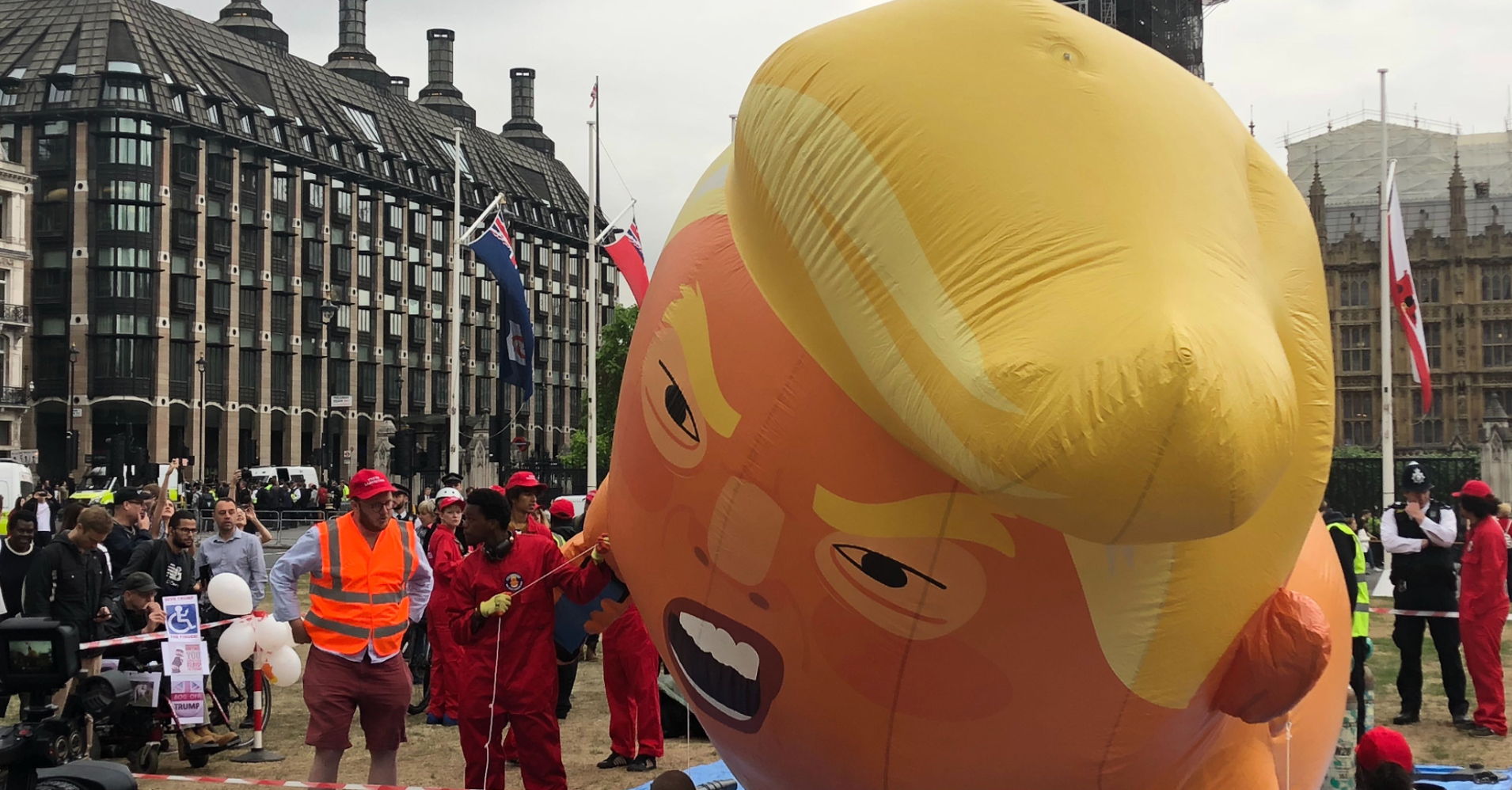 Trump Baby Blimp Flies Over London Once Again | HuffPost