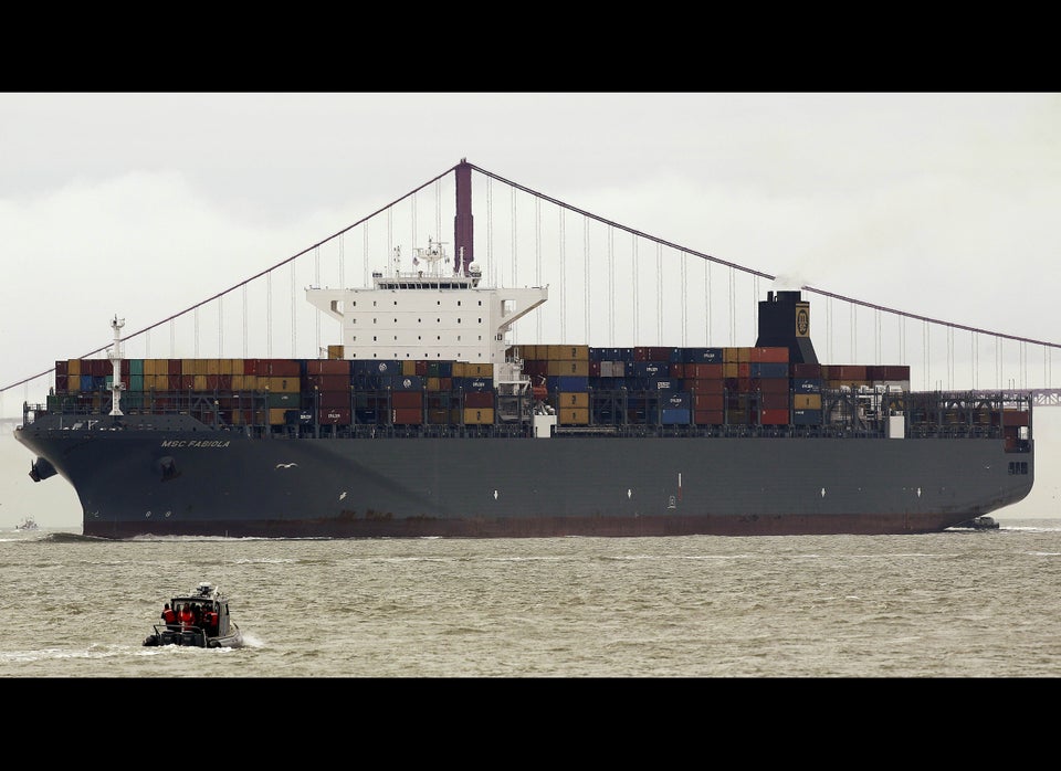 MSC Fabiola Is The Largest Vessel Ever To Enter The San Francisco Bay ...