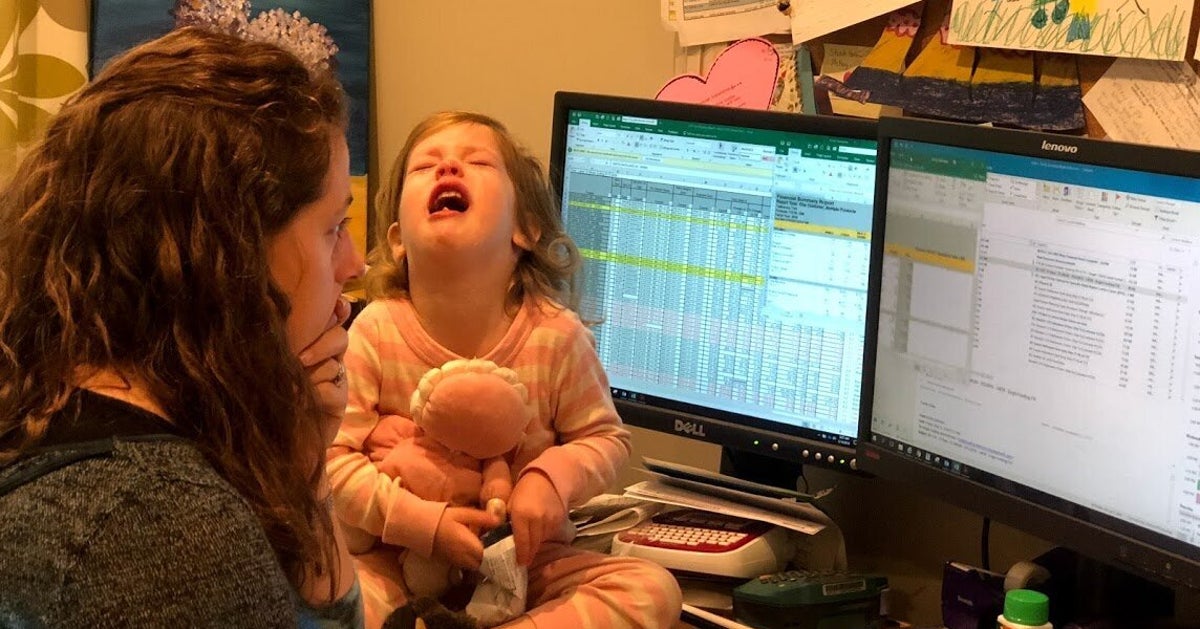 23 Photos That Sum Up What It Means To Be A Working Parent | HuffPost Life