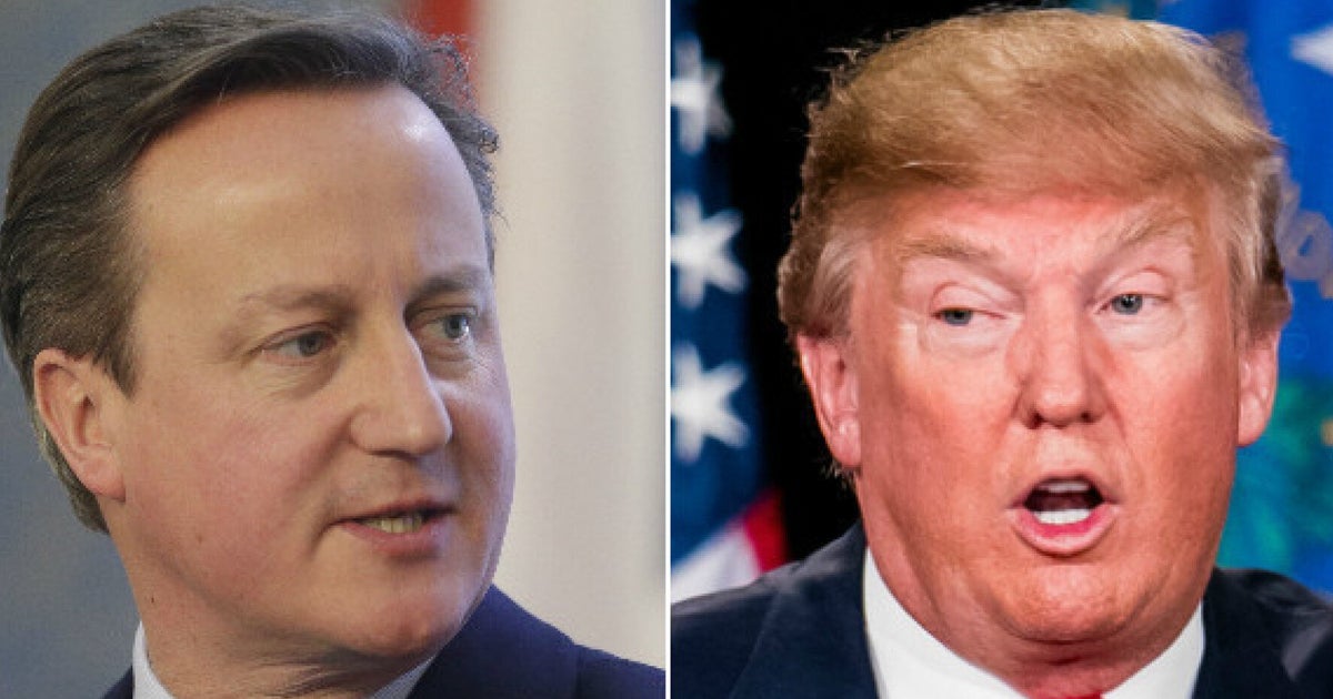 David Cameron Lambasts Donald Trump For Making 'Fundamental Mistake' Of ...