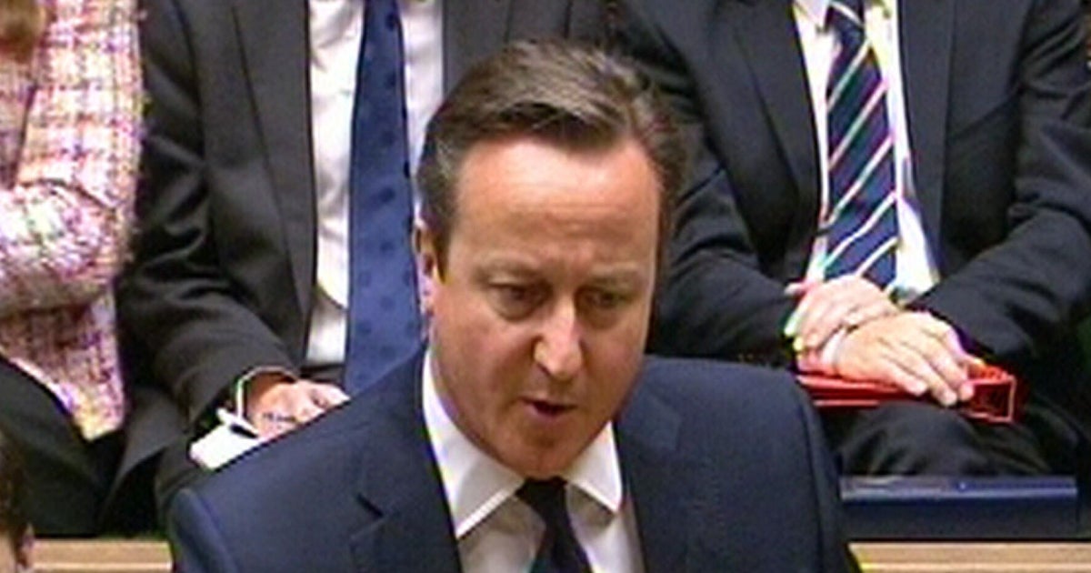 PMQs: David Cameron Dismisses The Need For UN Support For Military ...