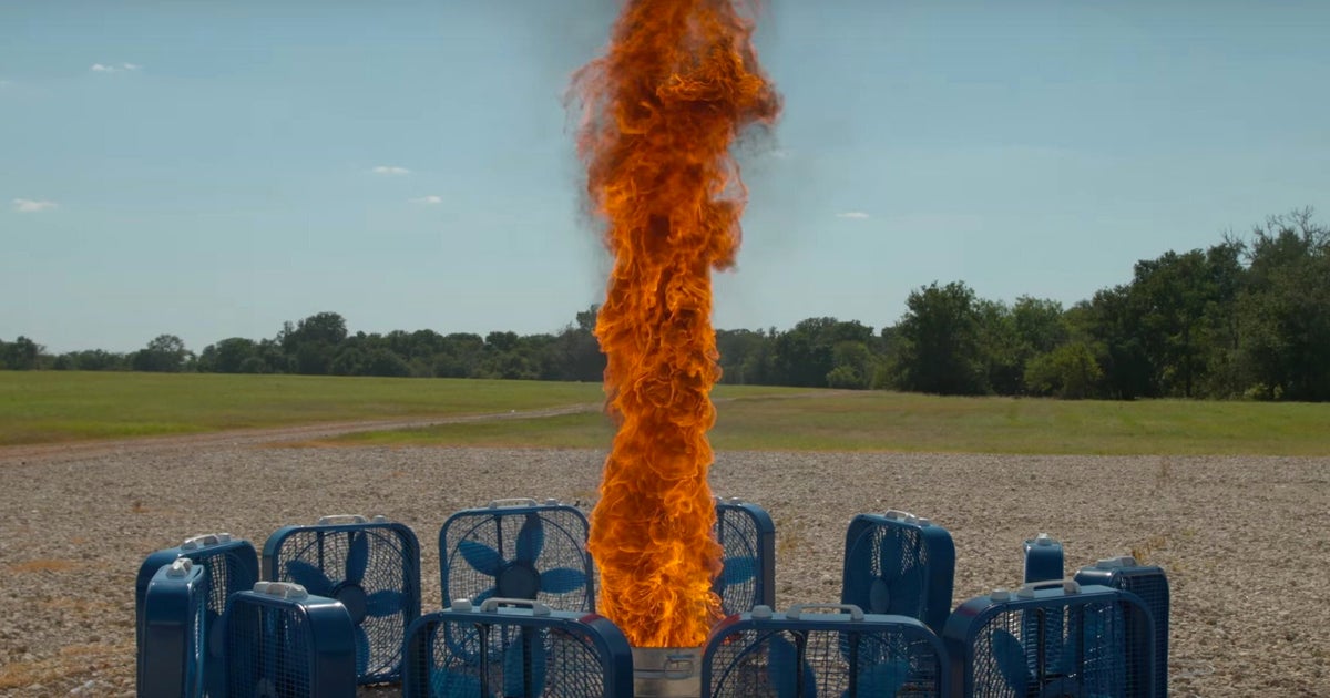 Artificial 'Fire Tornado' Created By The Slow Mo Guys | HuffPost UK Tech