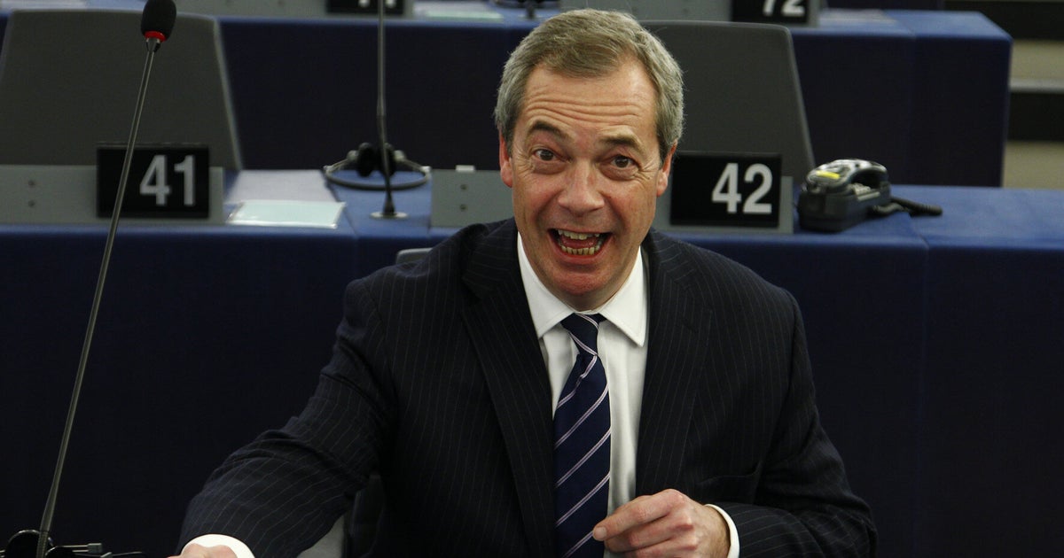 Nigel Farage Defends Ukip Meps From Accusations Of Intimidation