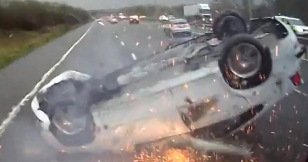 Baby Survives Horror Crash Filmed In Lorry Driver's Dashcam Footage ...