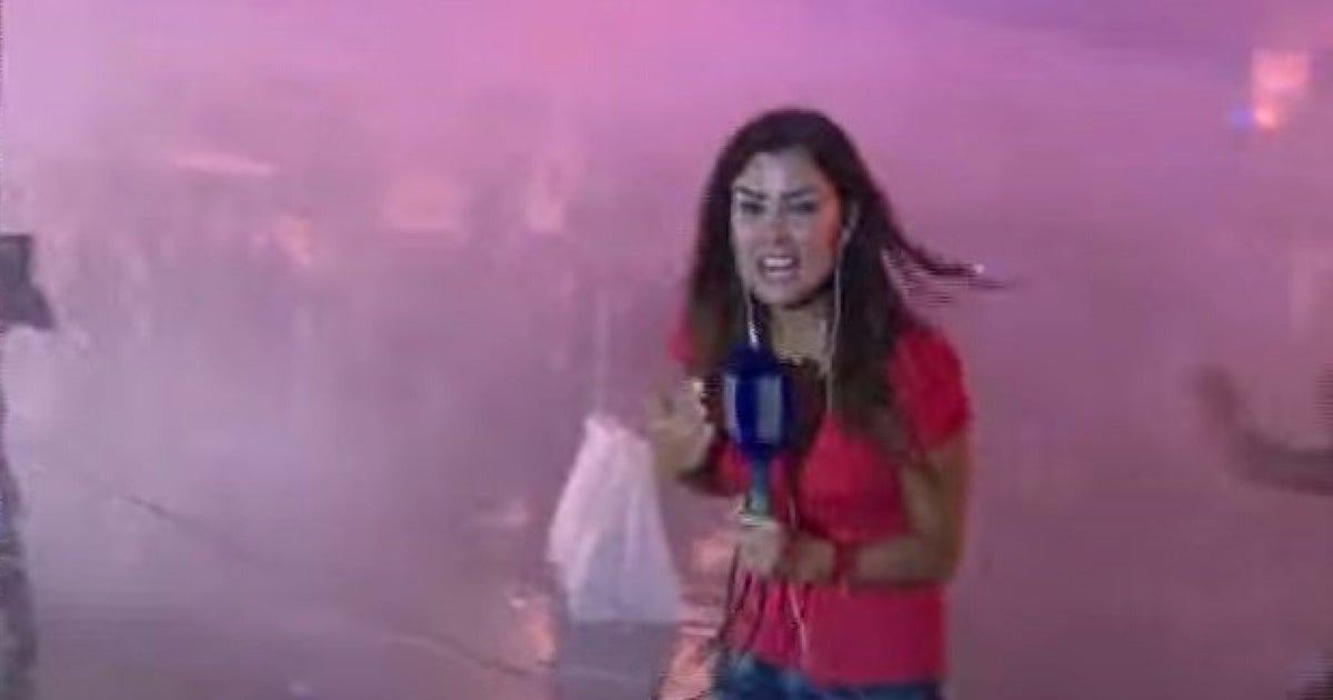 Lebanon Reporter Attacked On Air During Beirut Protest | HuffPost UK News