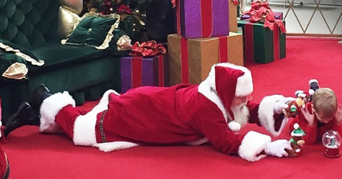 Santa Makes Christmas Extra Special For A Little Boy With Autism In ...