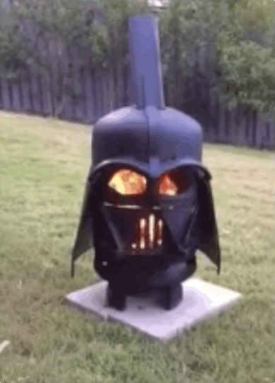 Darth Vader Fire Pit Is Making People Turn To The Dark Side | HuffPost UK