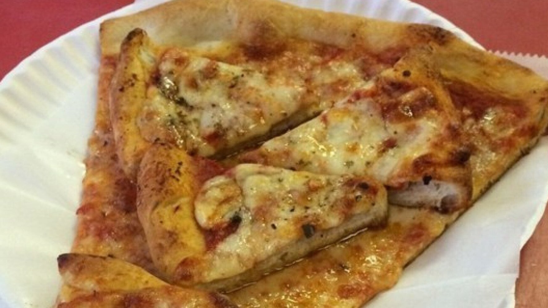 Mini Pizza Slices As A Pizza Topping? The World Is A Beautiful Place ...