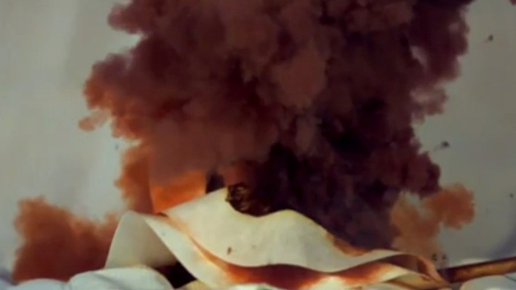 Watch The Slow Motion Explosion That Takes Place When Objects Come Into ...