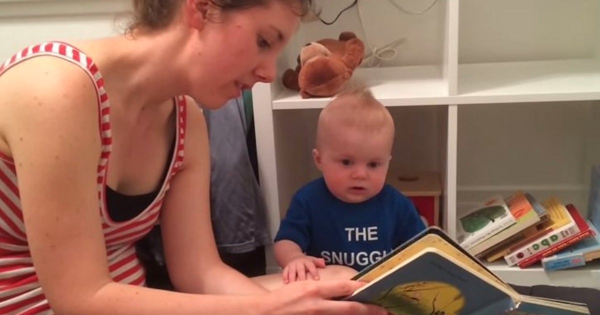 Bookworm Baby Breaks Down In Tears Every Time Mum Finishes Reading Book ...