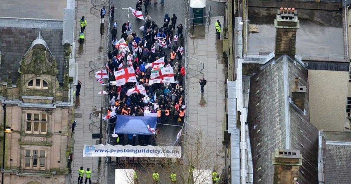 EDL March In Preston Sees Muslims Hand Out Free Food Amid Anti-Islam ...