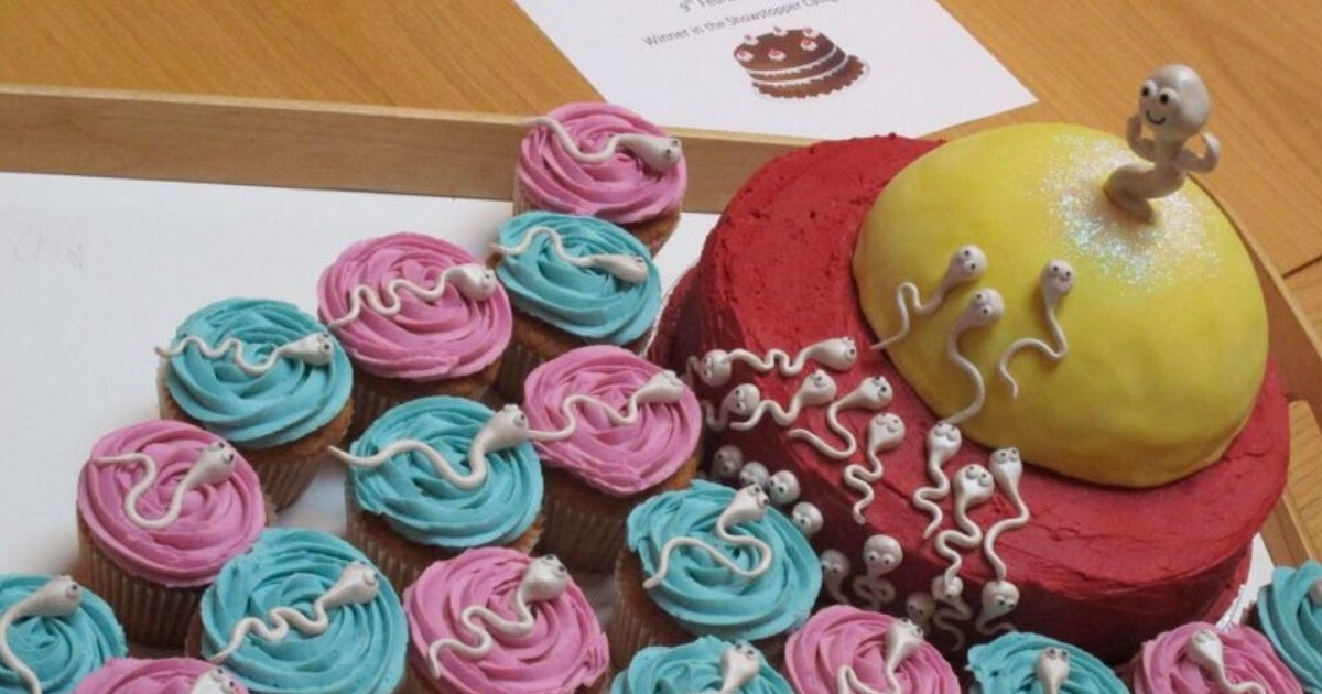 A Group Of Student Midwives Baked Some Pretty Amazing Ovary And Sperm ...