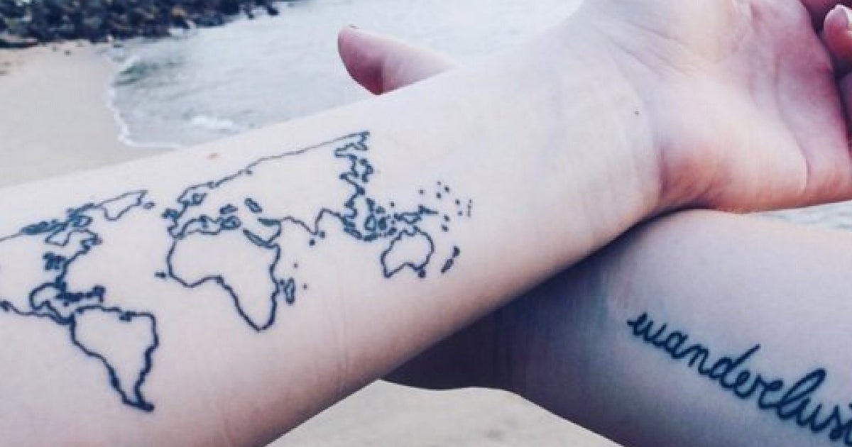 Travel Tattoos Are The Next Big Trend For 2016 | HuffPost UK Style