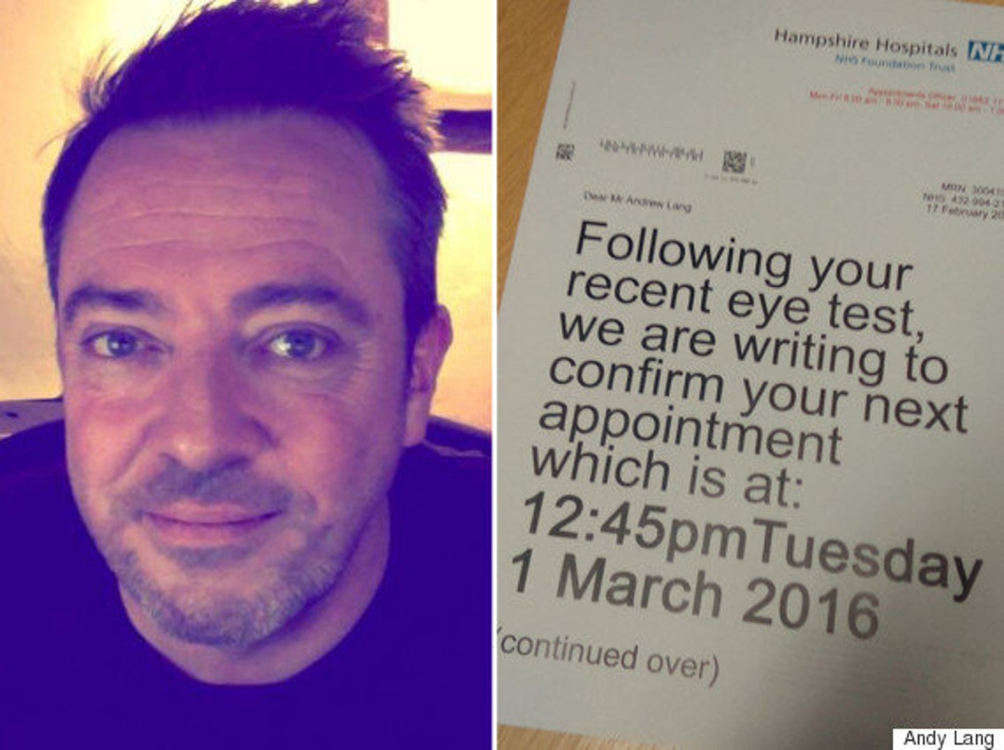 Man's Fake Optician's Letter 'From The NHS' Has Made A Lot Of People ...