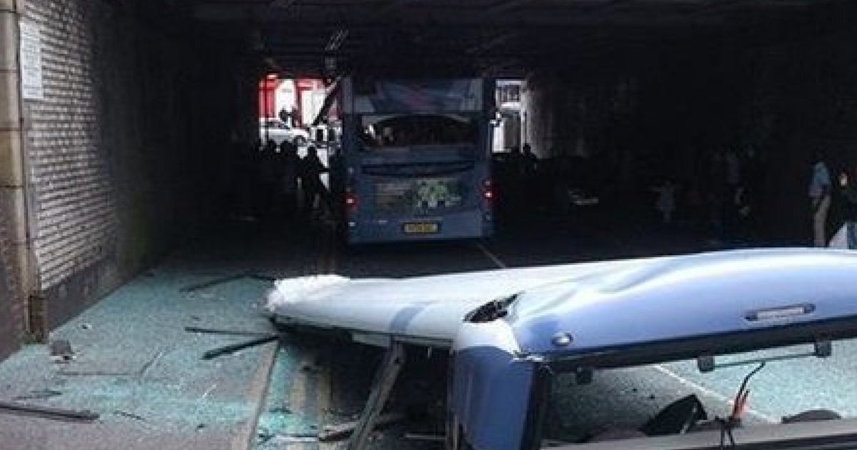 Rochdale Bus Crash Leaves Dozens Injured As Double-Decker's Roof Ripped ...
