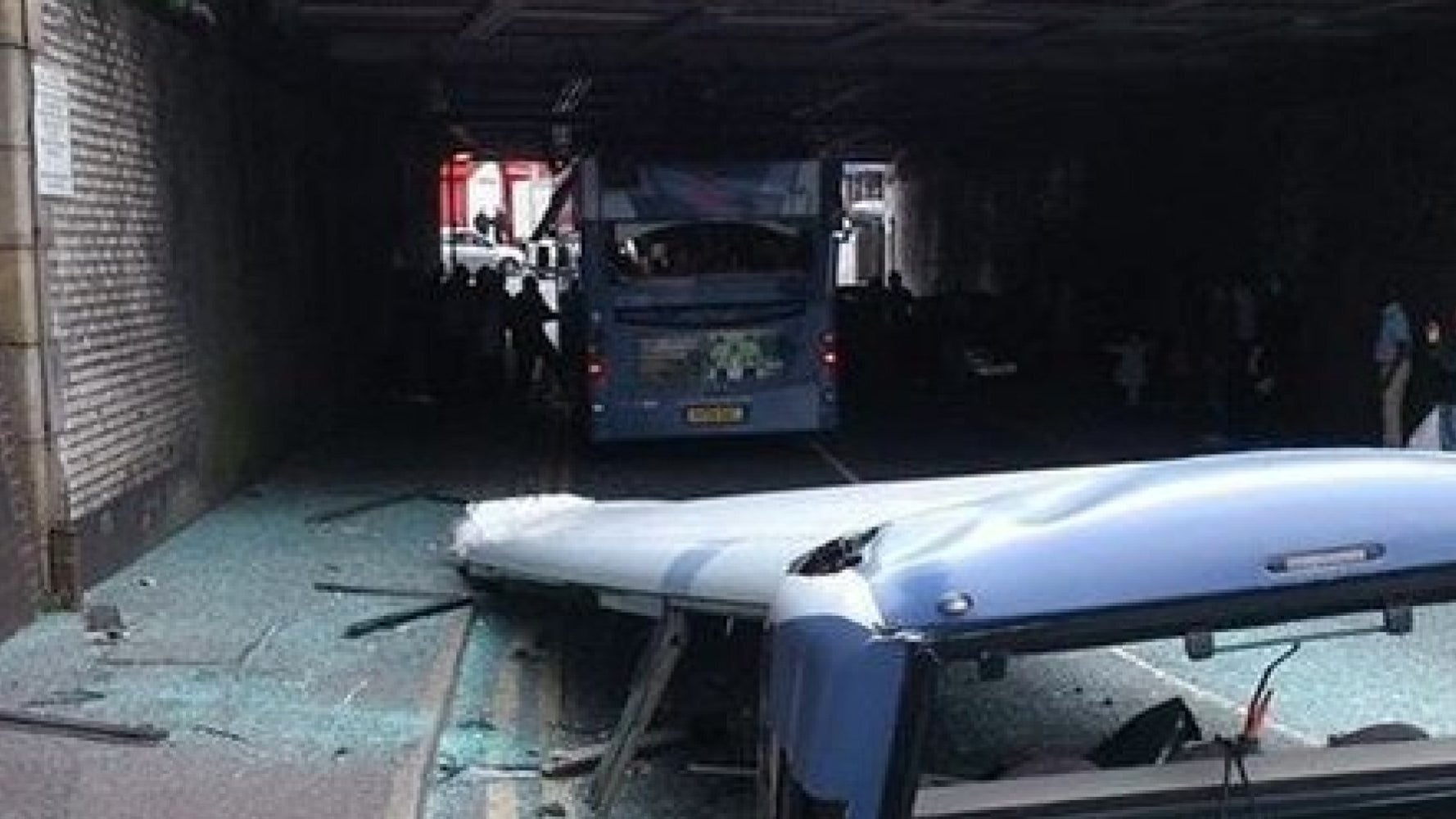 Rochdale Bus Crash Leaves Dozens Injured As Double-Decker's Roof Ripped ...