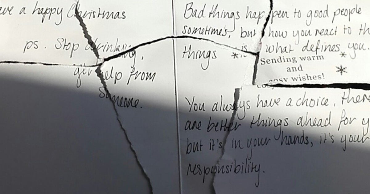 Man Finds Ripped Up Christmas Card And Pieces It Back Together, The ...