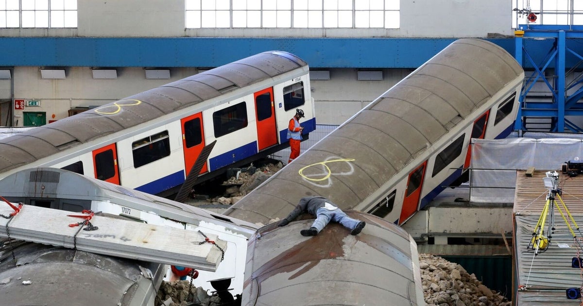 London Tube Station Carnage After Tower Block Collapse Simulated For ...
