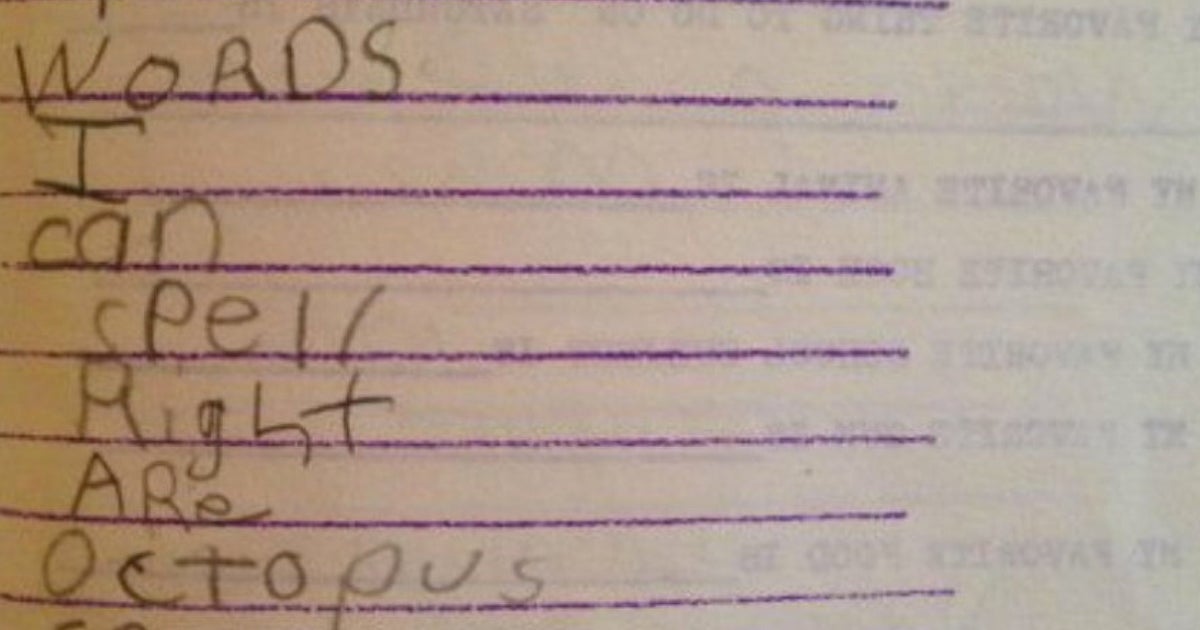 Kid Uses Common Sense To Get Around His Spelling Question In The Best ...