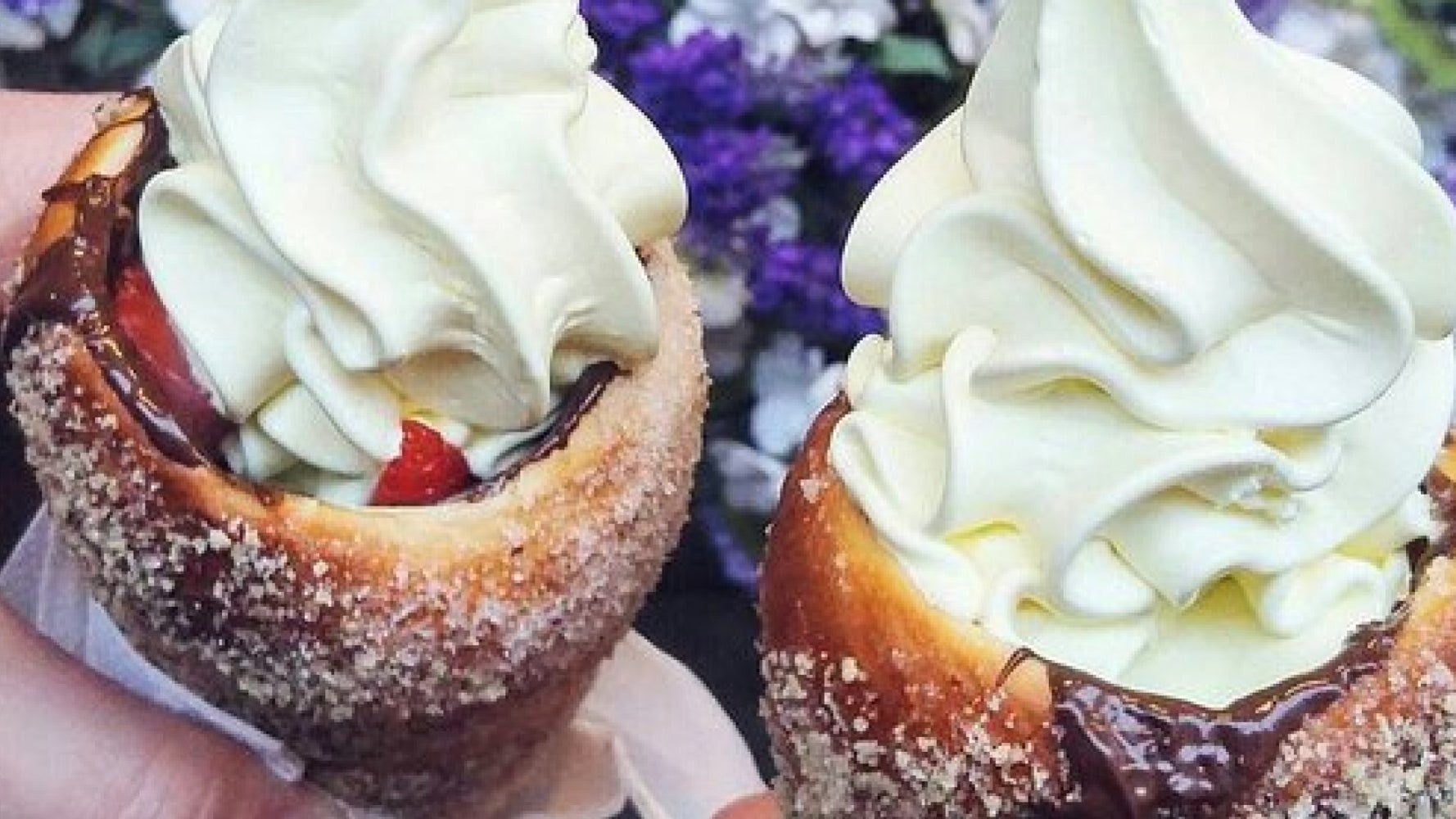 Doughnut Ice Cream Cones Are What (Dessert-Filled) Dreams Are Made Of ...