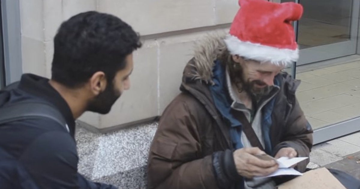 YouTuber Nubaid Haroon Hands Out Christmas Gifts To Homeless People ...