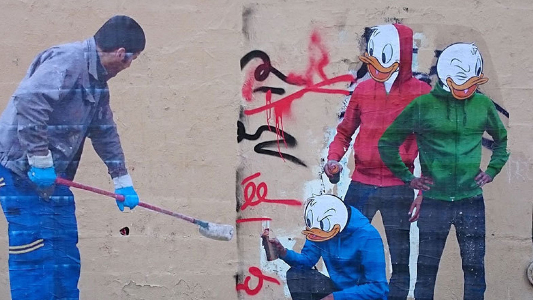 Graffiti Removal Guy Becomes Street Art In Paris | HuffPost UK Comedy