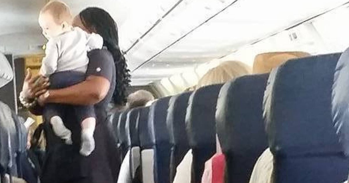 Mum Overwhelmed By Kindness Of Flight Attendant Who Calmed Her Baby ...