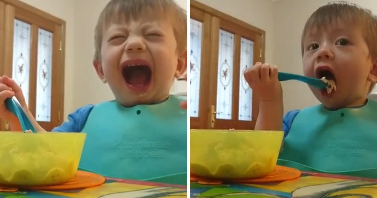 Toddler Gets Brain Freeze, Refuses To Give Up On Ice Cream | HuffPost ...