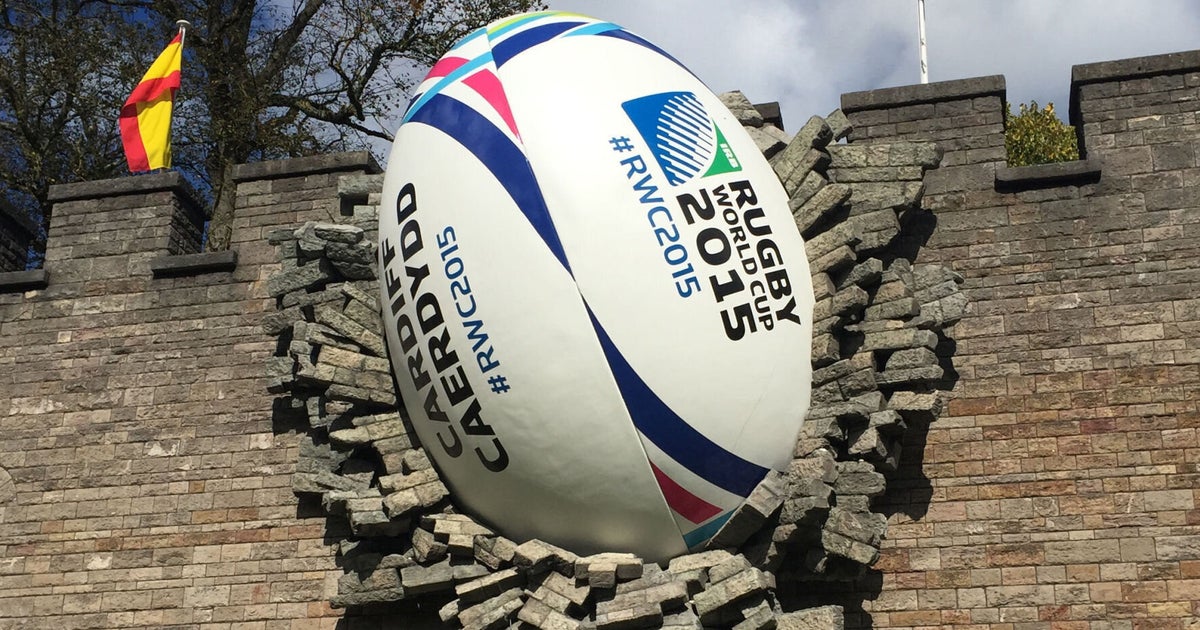 Rugby World Cup 2015 Kicks Off With Giant Ball 'Crashing' Through ...