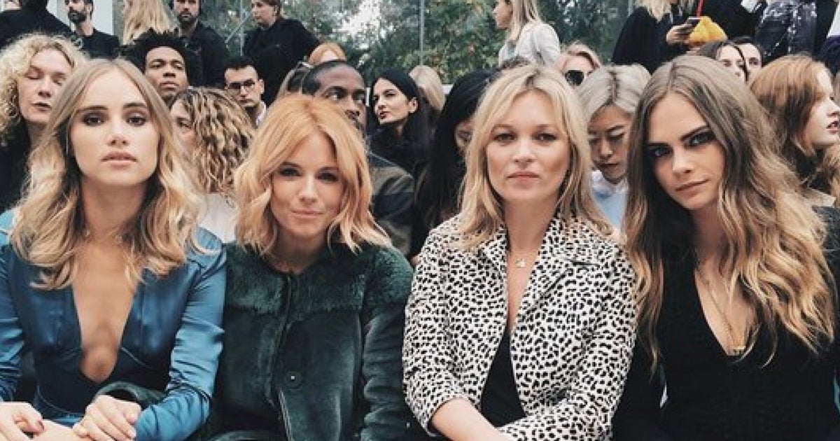 London Fashion Week: Kate Moss, Cara Delevingne, Benedict Cumberbatch ...