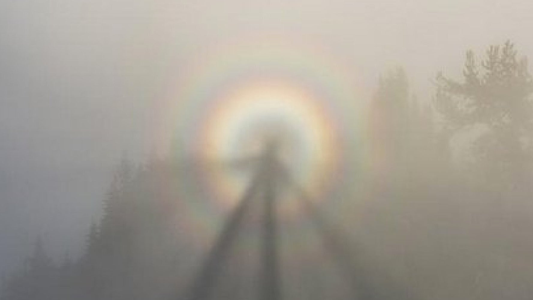 Brocken Spectre: Hikers Capture Rare Rainbow 'Halo' Optical Illusion ...