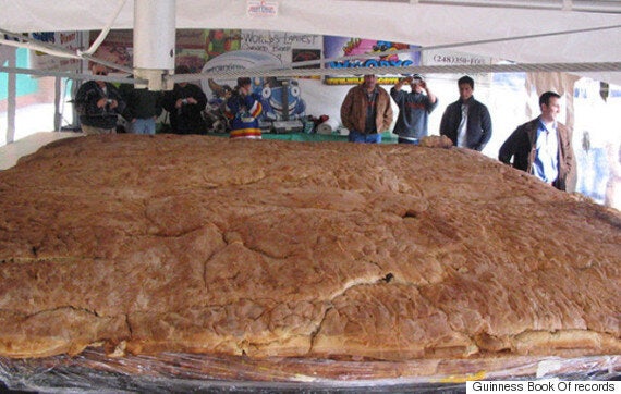 World's Biggest Sandwich Uses Two Slices Of Bread And The Entire Planet ...