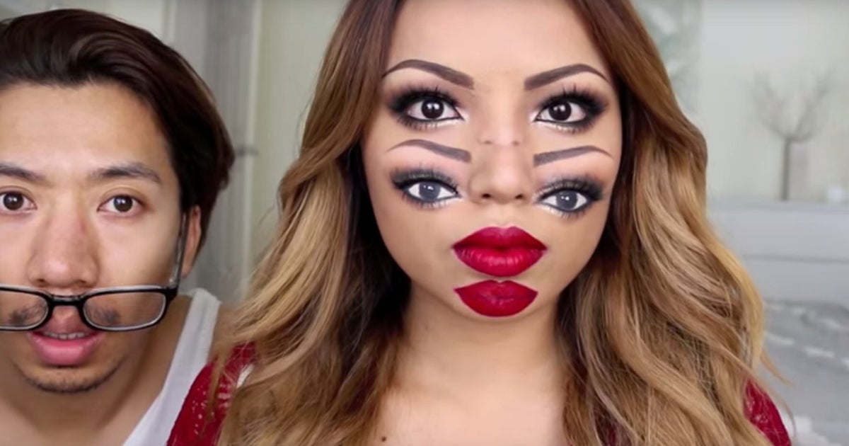 Halloween Makeup Ideas: This Double Vision Tutorial Will Trip You Out ...