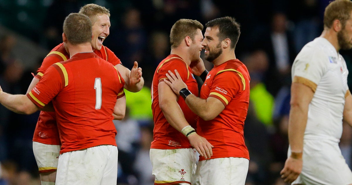 Wales' Victory Over England In Rugby World Cup Celebrated As A ...