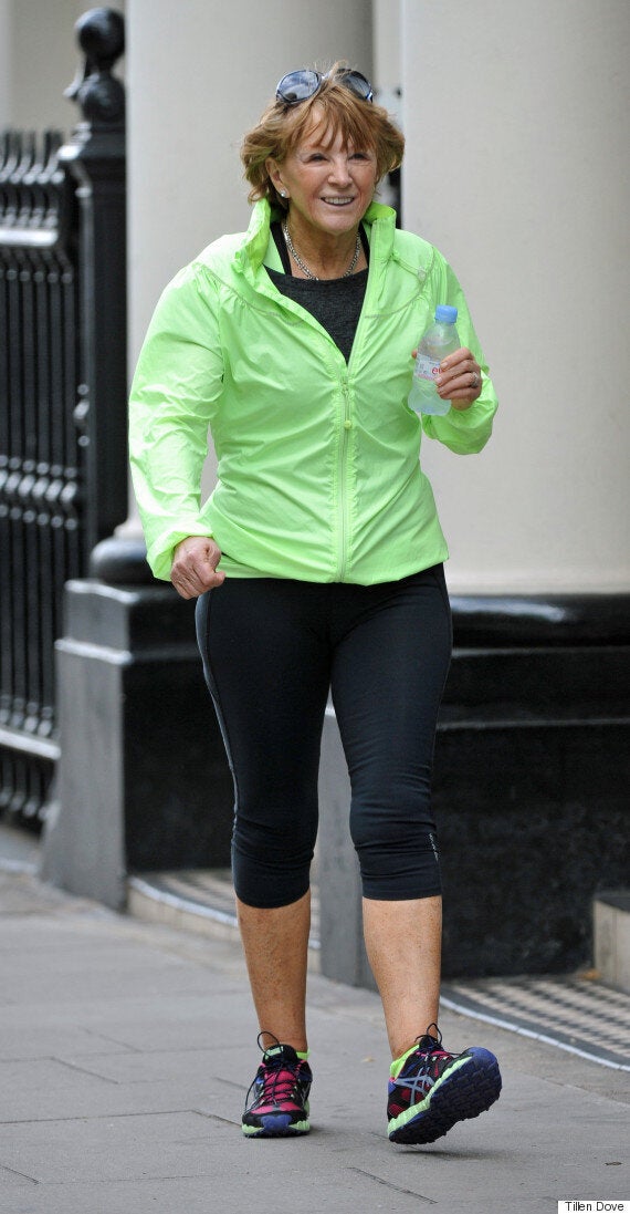 Anne Robinson Looks Fabulous At 70 As She Heads Out For A Run In London ...