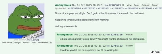 Oregon Shooting: Police Investigate If Gunman Posted Warning On 4chan ...