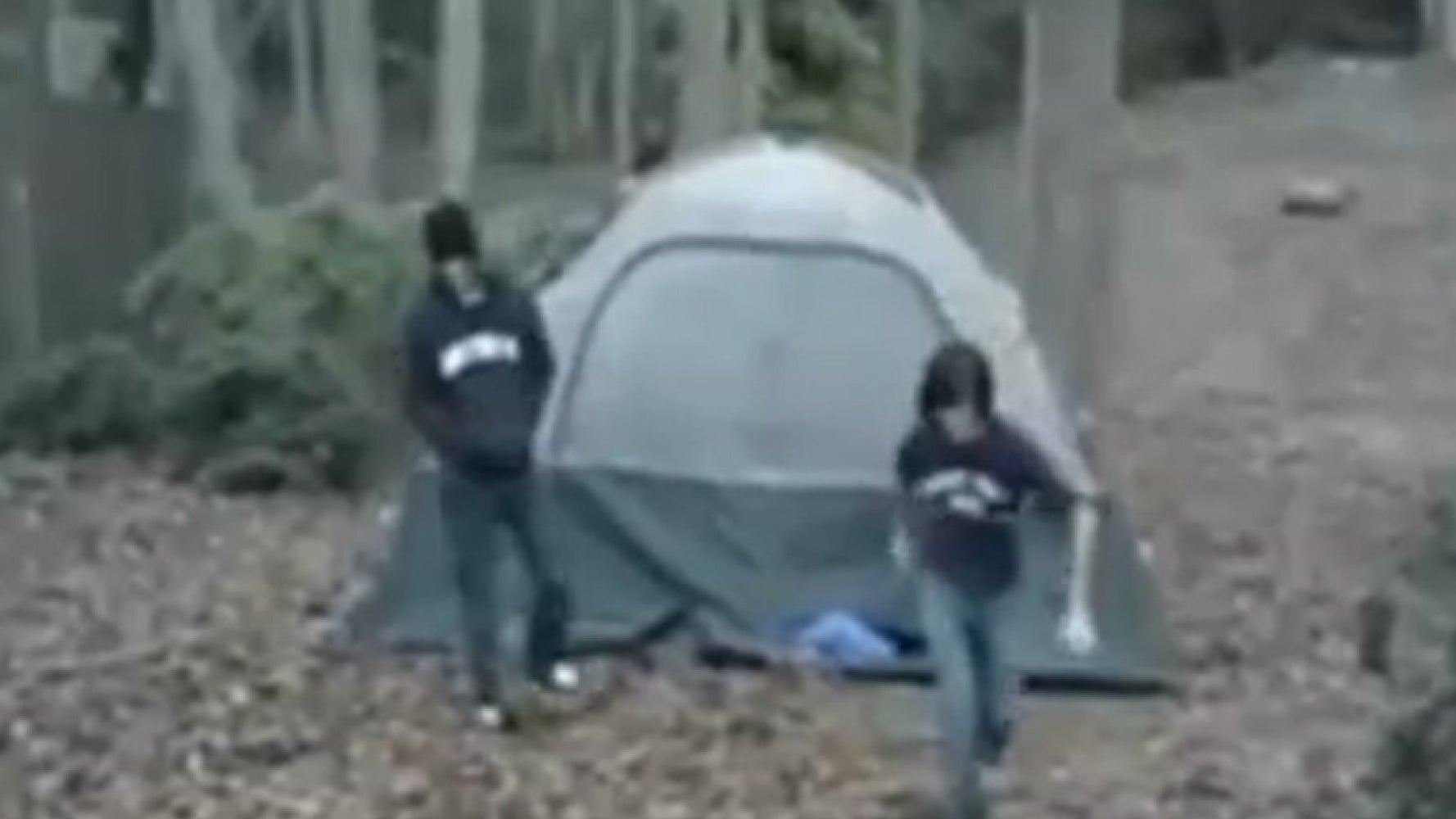 Camping Wake Up Prank Sees Victim Dragged From His Tent | HuffPost UK ...