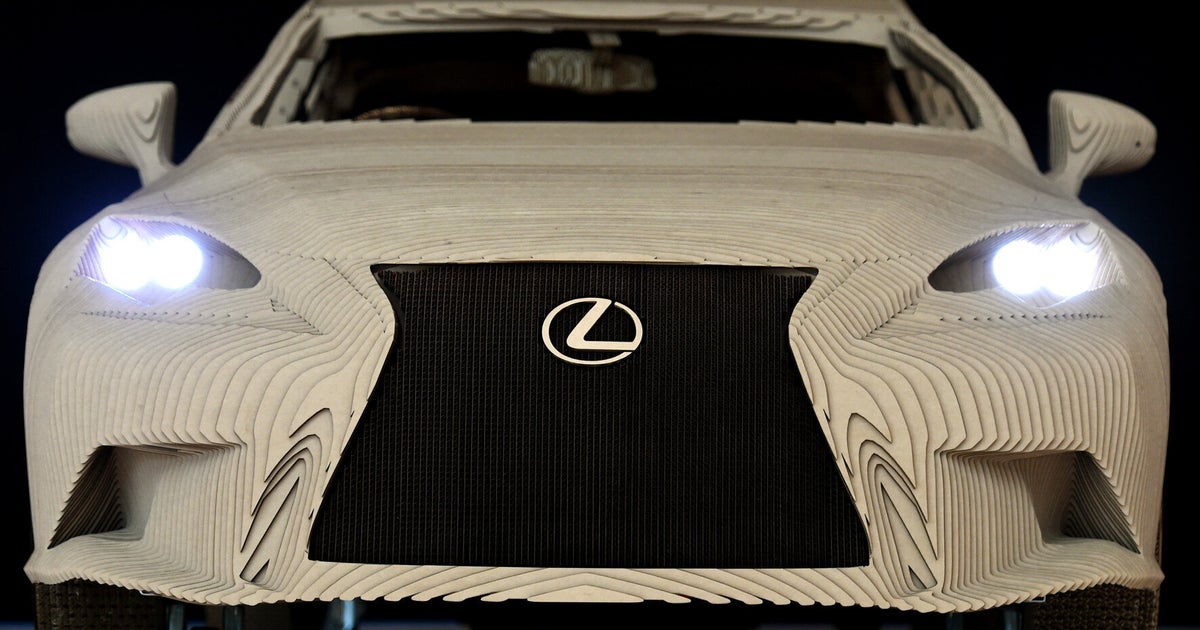 Designers Create World's First Full-Size Origami Cardboard Car Inspired ...