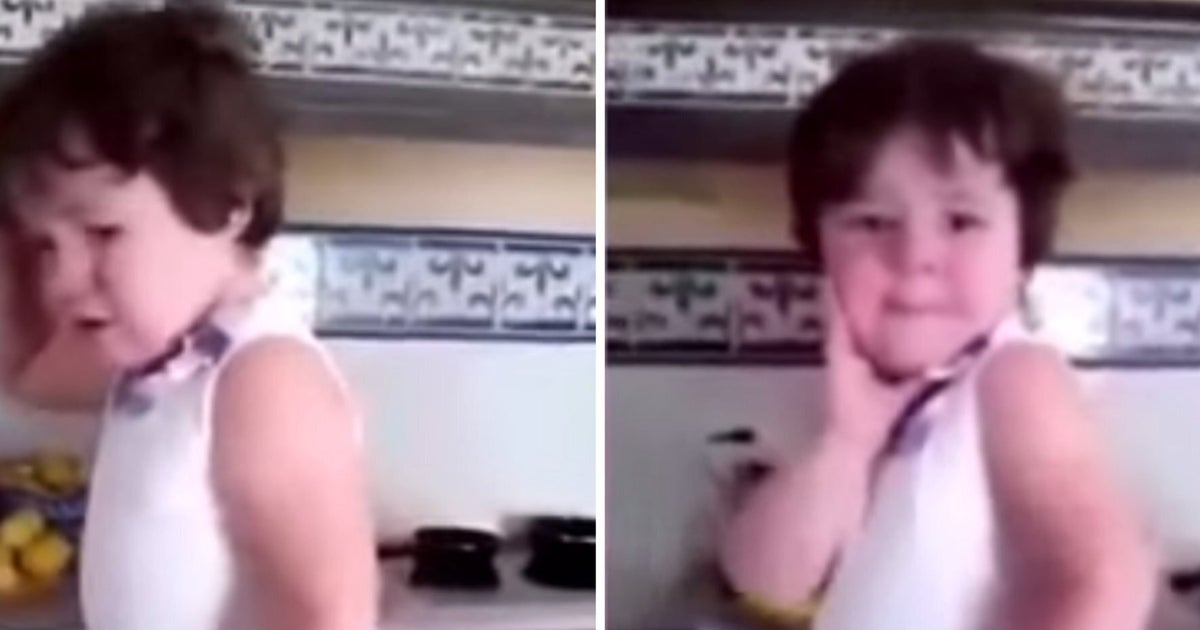 Crying Toddler In Epic Tantrum Strikes Pose As Soon As She Sees Camera ...