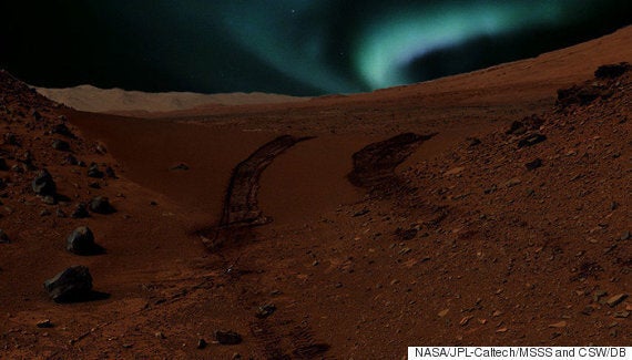 The Northern Lights On Mars Are Absolutely Stunning | HuffPost UK