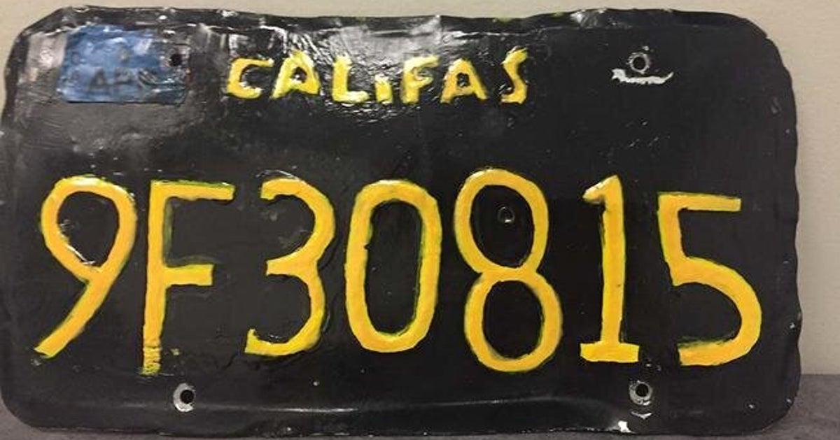 Motorist Tries To Pass Off Obviously Fake License Plate As Legit ...