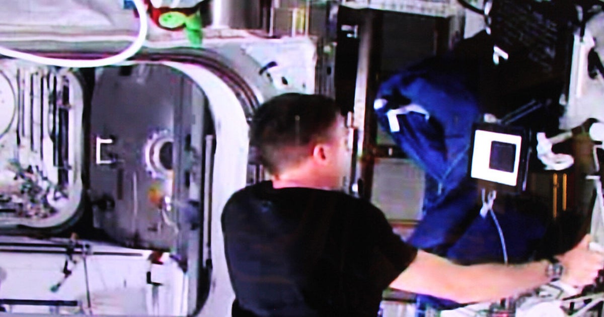 Space And Earth Shake Hands For The First Time As NASA ESA Robotics ...