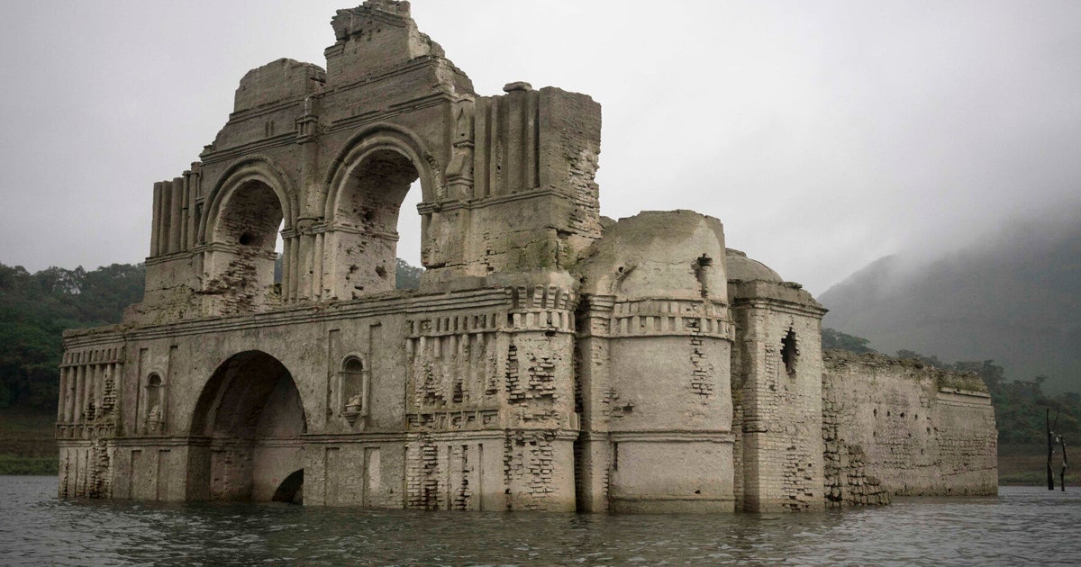 Mexico Drought Sees 400-Year-Old Church Emerge From Reservoir In ...