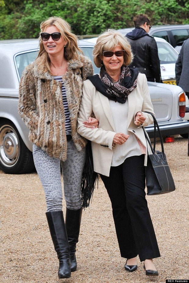 Meet The Parents: Kate Moss Does Head To Toe Animal Print For Date With ...