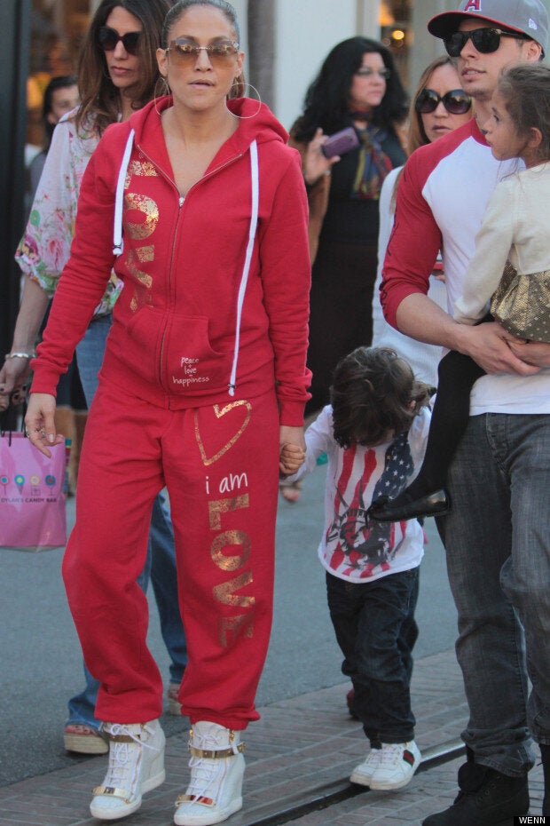 Tracksuit Chic: J-Lo Is All About The Love In LA | HuffPost UK
